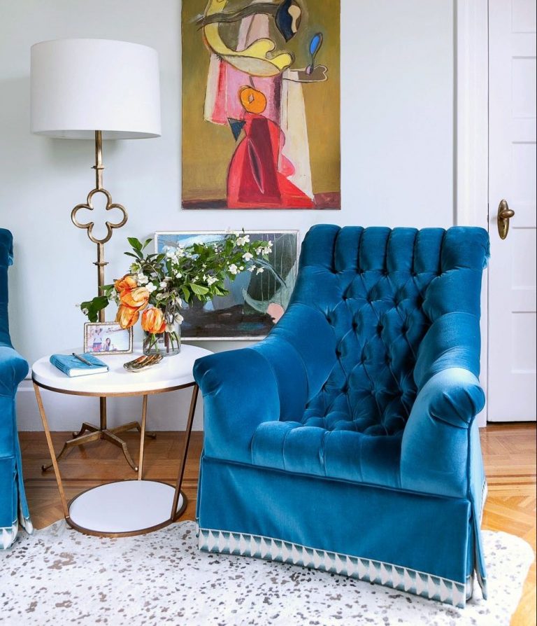SOPHISTICATED IN BLUE | Rachel Blindauer | Interior Designer