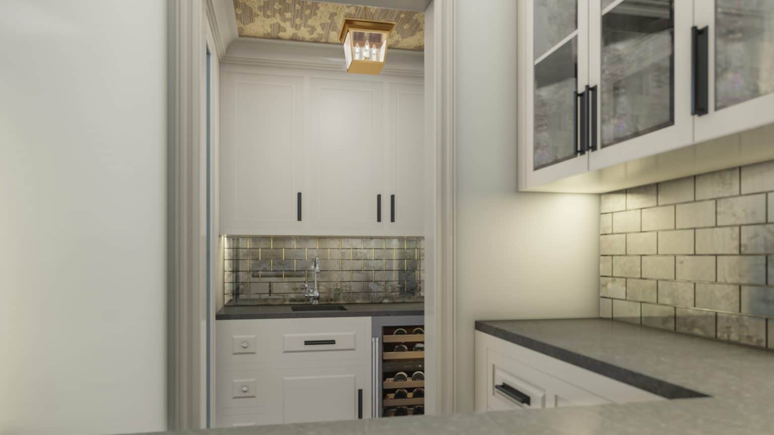 Pantry- wet bar | Rachel Blindauer | Residential & Hospitality Interior ...